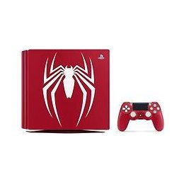 Sony Playstation 4 pro 1 TB [Spider-Man Limited Edition inkl. Wireless Controller] amazing red