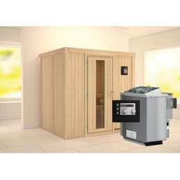 KARIBU HOLZTECHNIK GMBH Bodin Front,9kW Bio.Strg easy mit einer Energiespartür