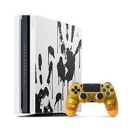 Sony PlayStation 4 pro 1 TB [Death Stranding Limited Edition inkl. Wireless Controller, ohne Spiel] weiß