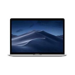 Apple MacBook Pro mit Touch Bar und Touch ID 15.4 (True Tone Retina Display) 2.6 GHz Intel Core i7 16 GB RAM 256 GB SSD [Mid 2019, englisches Tastaturlayout, QWERTY] silber