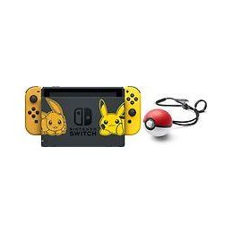 Nintendo Switch 32 GB [Pokémon Let's Go Pikachu/Evoli Edition inkl. Controller Gelb/Gelb und Pokéball Plus, Konsole ohne Spiel] gelb