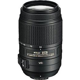 Nikon AF-S DX NIKKOR 55-300 mm F4.5-5.6 ED G VR 58 mm Filtergewinde (Nikon F Anschluss) schwarz