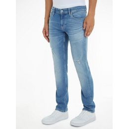 Calvin Klein Jeans Slim-fit-Jeans SLIM im 5-Pocket-Style, blau
