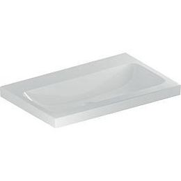 Geberit iCon light Waschtisch 501835007 70x48cm, ohne Hahnloch, ohne Überlauf, weiß