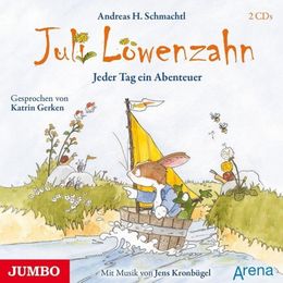 Juli Löwenzahn. Jeder Tag ein Abenteuer [1] & [2],2 Audio-CDs - Andreas H. Schmachtl (Hörbuch)
