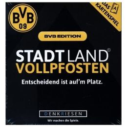 Denkriesen - Stadt Land Vollpfosten® - Das Kartenspiel - BVB Edition