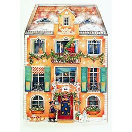 Adventskalender "Im Weihnachtshaus". In the Christmas House. Dans la maison de Noel