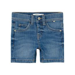 name it - Jeans-Shorts NMMSILAS Slim Fit in medium blue denim, Gr.104