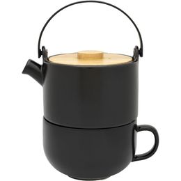 Bredemeijer® Teekannen-Set "Tea4one", schwarz