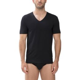 Mey Dry Cotton Unterhemd, V-Ausschnitt, für Herren, schwarz, 6