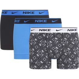 Nike Pants kurz, 3er-Pack, Logo-Print, für Herren, schwarz, M
