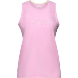 Esprit Fitness-Top, atmungsaktiv, für Damen, pink, L