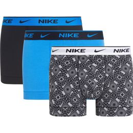 Nike Pants kurz, 3er-Pack, Logo-Print, für Herren, schwarz, L