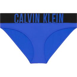 Calvin Klein Slip, Logo-Bund, für Damen, blau, XS