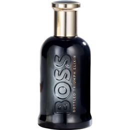BOSS Bottled Triumph Elixier, Eau de Parfum, 50 ml, Herren, holzig/grün