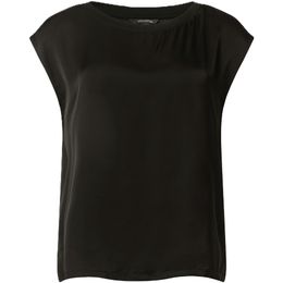 comma, T-Shirt, Kappärmel, für Damen, schwarz, 36