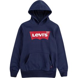 Levi's Levi's® Hoodie, Logo-Brustprint, Kängurutasche, für Jungen, blau, 140