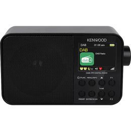 Kenwood CR-M30DAB-B Tragbares Radio, DAB+ / UKW, DAB+, FM, Bluetooth, Schwarz