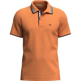 Fynch-Hatton® Poloshirt, Logo-Stickerei, für Herren, orange, XL