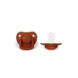 Filibabba Pacifiers 2-pack - Rust 0-6 months