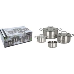 SONSTIGE Topf-Set SILVER