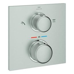 Grohe Thermostat-Brausebatterie Allure 29181_2 FMS für Rapido SmartBox supersteel, 29181DC2 29181DC2