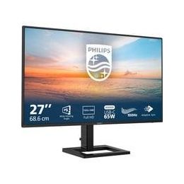 Philips 27E1N1300AE/00, LED-Monitor 69 cm (27 Zoll), schwarz, FullHD, IPS, Adaptive-Sync, USB-C, Ergonomischer Standfuß, 100Hz Panel