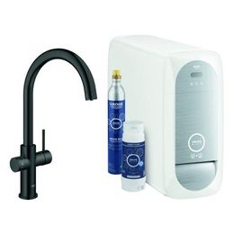 Grohe Starter Kit Grohe Blue Home 31455KS1, C-Auslauf, Einlochmontage, mit Bluetooth 4.0 31455KS1