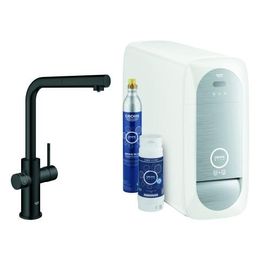 Grohe Blue Home Starter Kit 31539 auszb. Mousseur Bluetooth/WIFI L-Auslauf , velvet black, 31539KS0 31539KS0