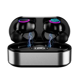 VSIUO HiFi Stereo Bluetooth Kopfhörer Kabellos TWS Earbuds True-Wireless In-Ear-Kopfhörer (Tiefer Bass Wireless