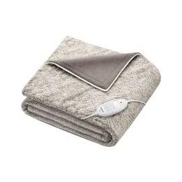 Beurer W&auml;rme-Kuscheldecke Cosy Nordic HD 75, Heizdecke grau, 130 x 180 cm