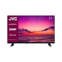 JVC LT-32VAH3355, LED-Fernseher 80 cm (32 Zoll), schwarz, WXGA, Tripple Tuner, Smart TV, Android Betriebssystem Sichtbares Bild: 80 cm (32") Auflösung: 1366 x 768 Pixel Format: 16:9