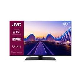 JVC LT-40VF5355, LED-Fernseher 100 cm (40 Zoll), schwarz, FullHD, Tripple Tuner, Smart TV, TiVo Betriebssystem Sichtbares Bild: 100 cm (40") Auflösung: 1920 x 1080 Pixel Format: 16:9