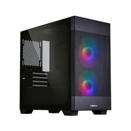 Lian Li LANCOOL 205M Mesh , Tower-Geh&auml;use schwarz, Tempered Glass