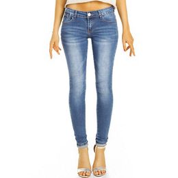 be styled Skinny-fit-Jeans Low Waist Jeans Hüftjeans Skinny fit Hosen