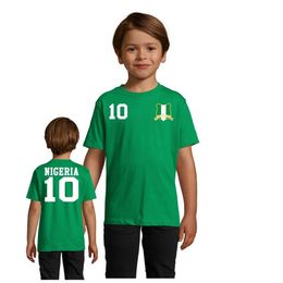 Blondie & Brownie Blondie & Brownie T-Shirt Kinder Nigeria Sport Trikot Fußball Weltmeister Meister WM Afrika Cup