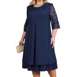 BlauWave Dirndl 2-in-1-Kleid Sommerkleider für Damen lässig Boho-Kleid (1-tlg.
