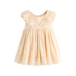 next Sommerkleid Baby-Kleid mit Lochstickerei (1-tlg)