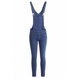 Salsa Stretch-Jeans Salsa JEANS WONDER PUSH UP OVERALL bright blue 125181.8503