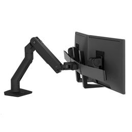 Ergotron HX Dual Monitor Tischhalterung mit patentierter CF-Technologie für 2 Bildschirme bis 81,28 cm (32") max. 7,9kg