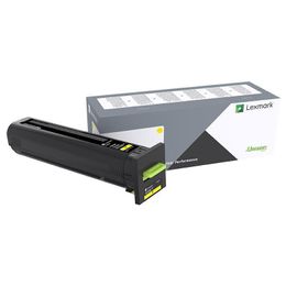 Lexmark Original Toner Standard Variante - CS/CX820 gelb 22000 Seiten (72K0X40)