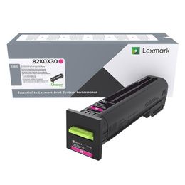 Lexmark Original Toner Standard Variante - CX825 magenta 22000 Seiten (82K0X30)