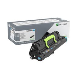 Lexmark Original Entwicklereinheit cyan bis zu 300.000 Seiten (72K0D20) für CS82x, CX8xx