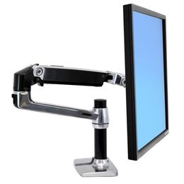 Ergotron LX Monitorarm Tischhalterung für einen 38,36 cm 34 Zoll Monitor Aluminium