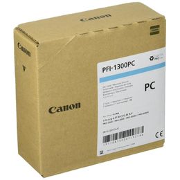 Canon Original PFI-1300PC Druckerpatrone - cyan hell 330ml