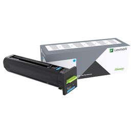 Lexmark Original Toner Standard Variante - CS/CX820 cyan 22000 Seiten (72K0X20)