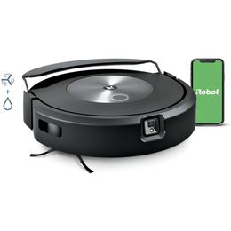 iRobot Roomba j7 Combo Saug-und Wischroboter, Schwarz
