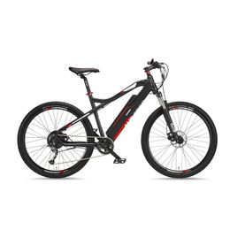 Telefunken M924 E-MTB Hardtail 27,5" anthrazit/rot