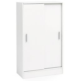 KADIMA DESIGN Aktenschrank aus Holz, modern, wasserabweisend, kratzfest, 60x107,5x28,5 cm.