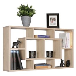 KADIMA DESIGN Wandregal RUR: Modernes Design, MDF, 85x47.5x16 cm, melaminharzbeschichtet